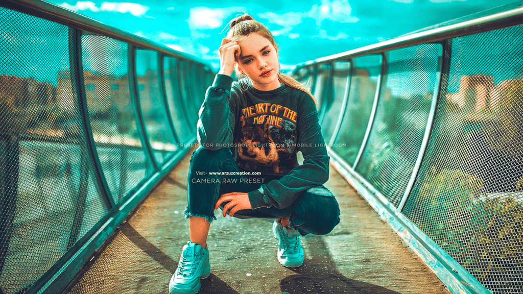 Color Grading Photoshop 2024 - Adobe Camera Raw Filter 16.0 - Arzuz Creation